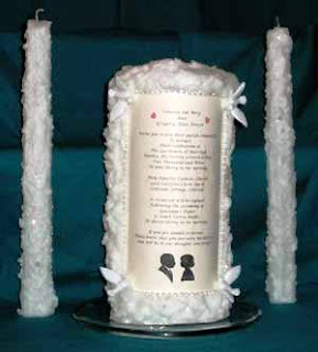 Wedding Party Gifts: Wedding Candle Poem | Wedding Candle Poem Bridal ...