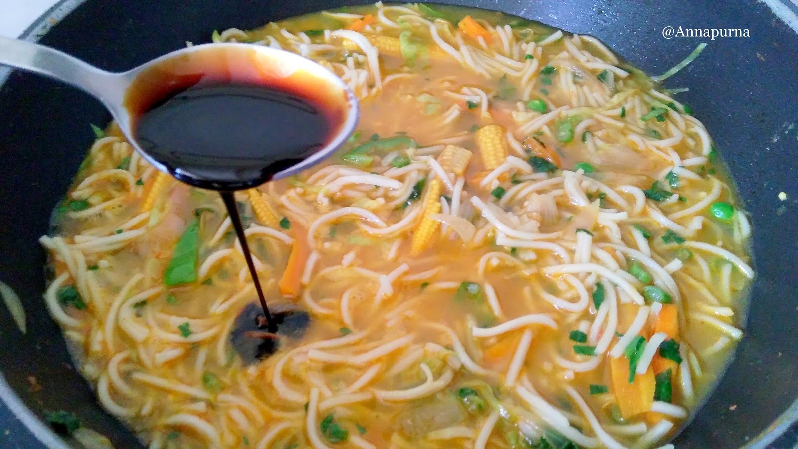 Annapurna: Vegetarian Thukpa / Noodle Soup from Arunachal Pradesh