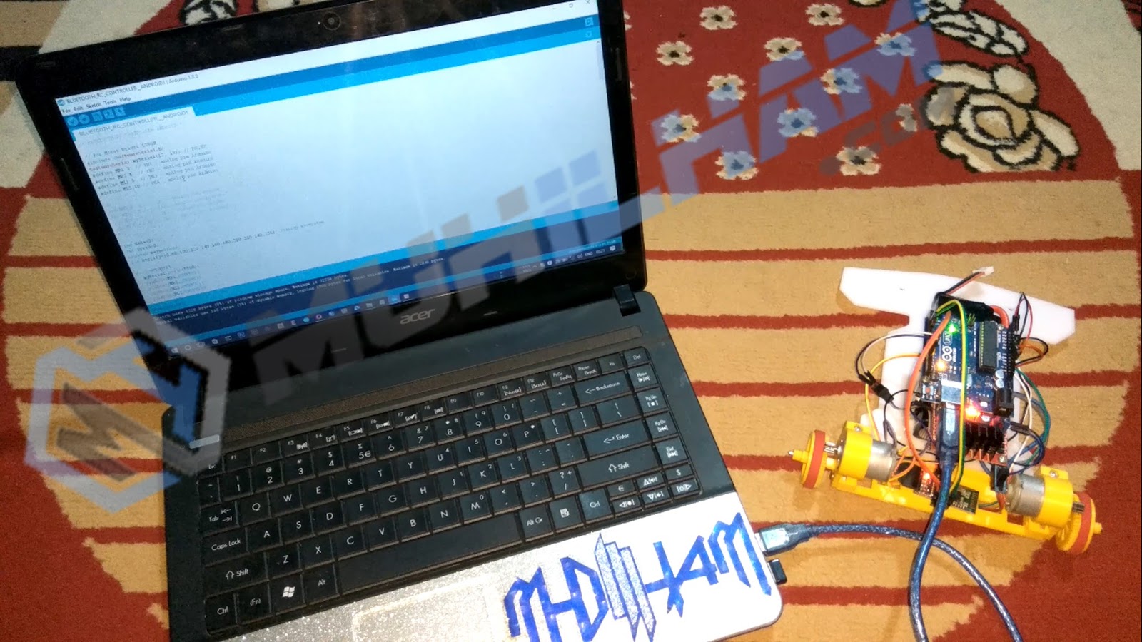 Membuat Mobil Remote Control dengan Arduino [RC Car Control with ...