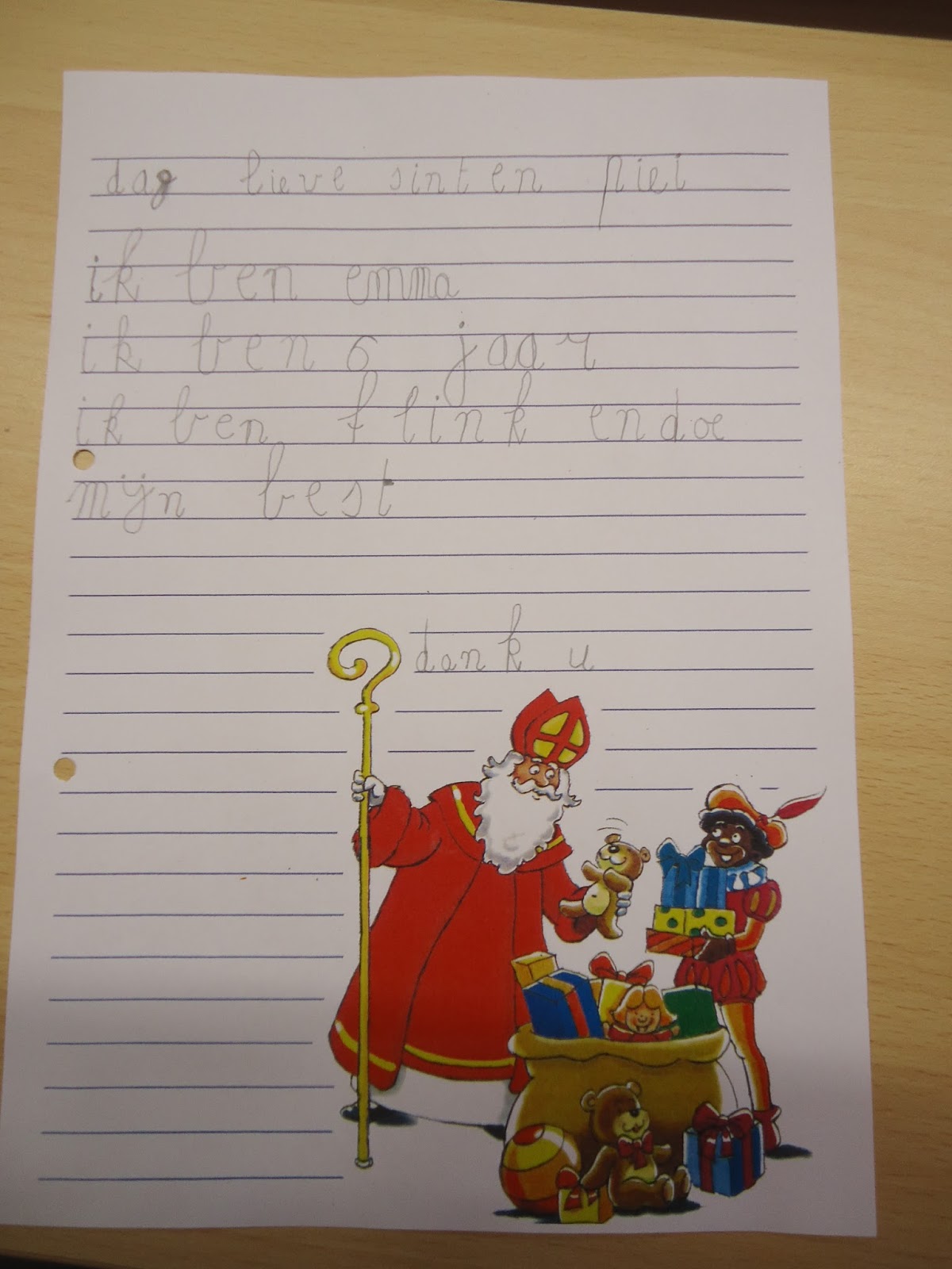 Welkom bij de geluksvogeltjes van het eerste leerjaar : We schrijven ...