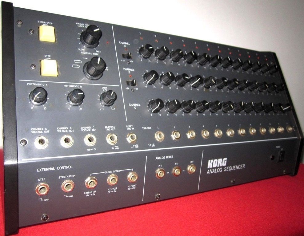 MATRIXSYNTH: KORG SQ-10 vintage analog step sequencer