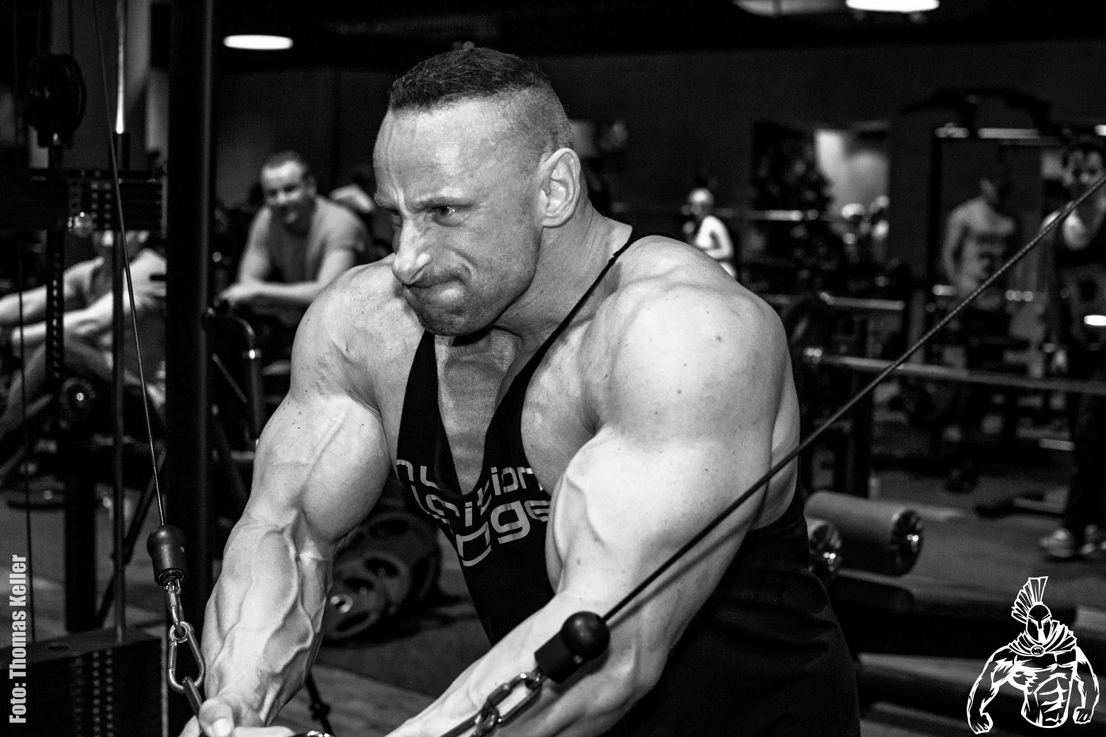 Muscle Lover: German master bodybuilder Steffen Gerhard