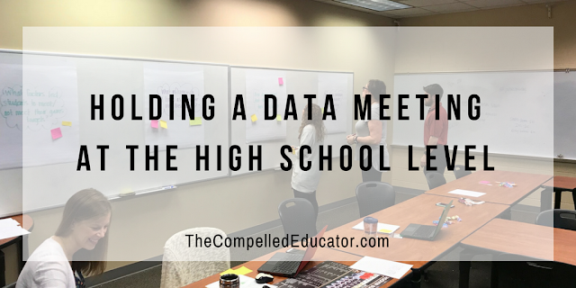 The Compelled Educator: How to hold a data meeting at the high school level