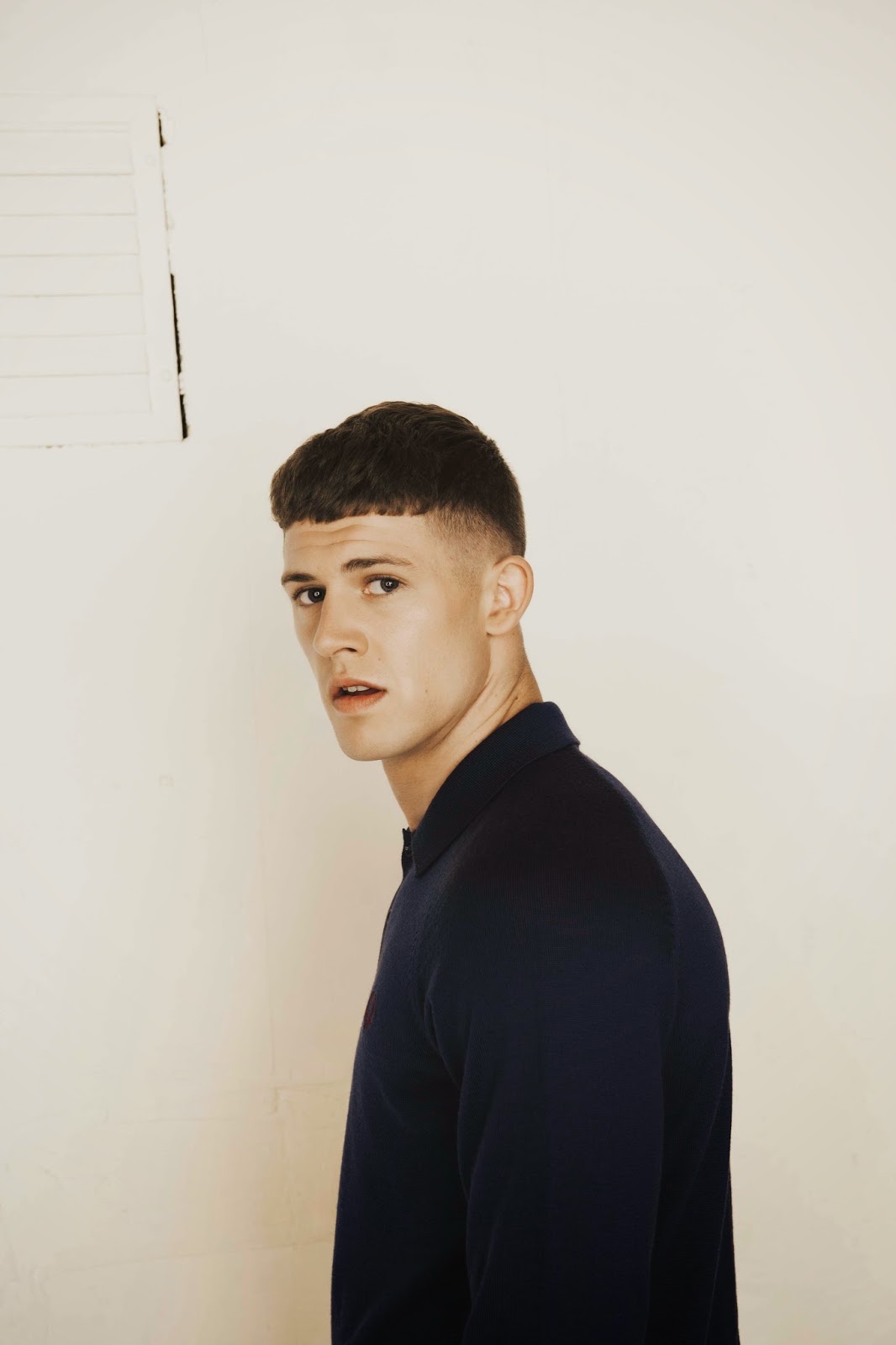 d1 Model Management: Danny Blake for Fred Perry Look book