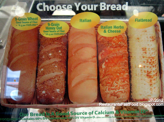 Favorite Subway Bread? (Poll)