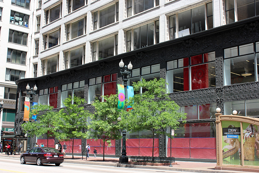 ArchitectureChicago PLUS: Target Goes Rad/Red at Louis Sullivan's ...