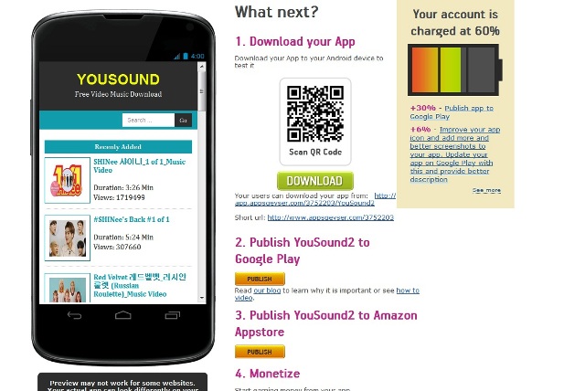 Cara mudah membuat apk android dari web /blog | Gado-Gado