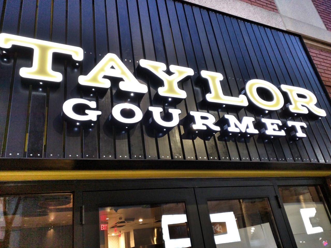 East MoCo: Sign installed at Taylor Gourmet in downtown Silver Spring ...