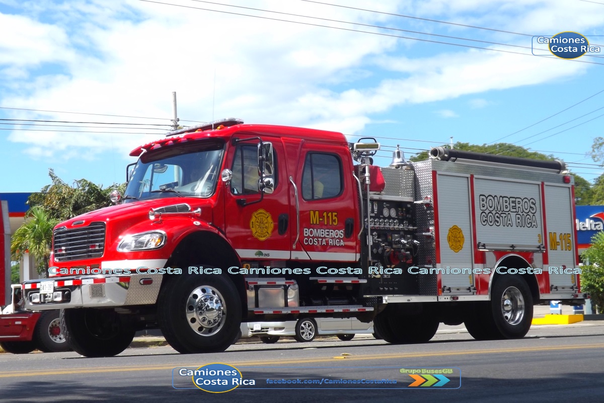 Camiones Costa Rica: Camiones Costa Rica: Bomberos en M2