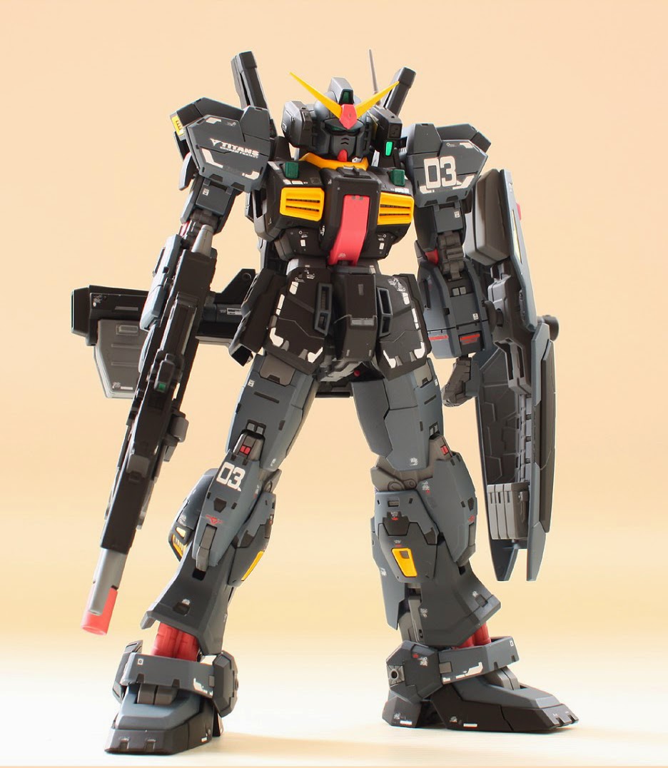 Custom Build: RG 1/144 RX-178 Gundam Mk-II TITANS "Detailed"