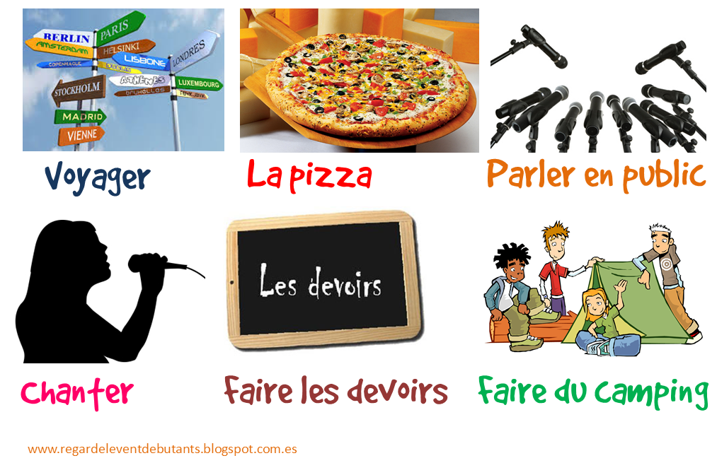 Regardelevent débutants: Exprimer les goûts et les préférences