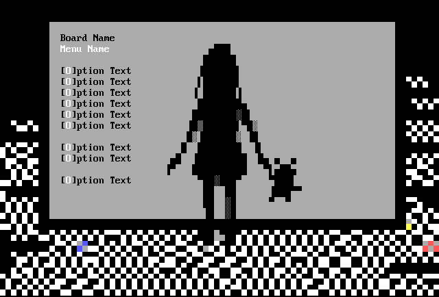 ANSiGarden | BBS Themes and ANSi Art Screens: No Signal BBS Theme