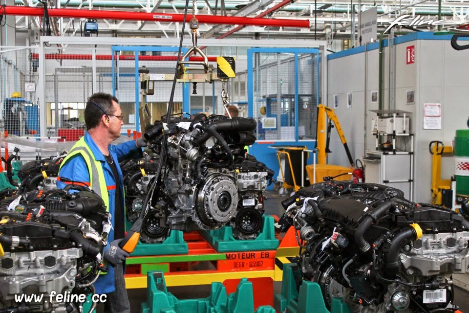 .: Visita a la Francaise de Mécanique - Planta de motores PSA