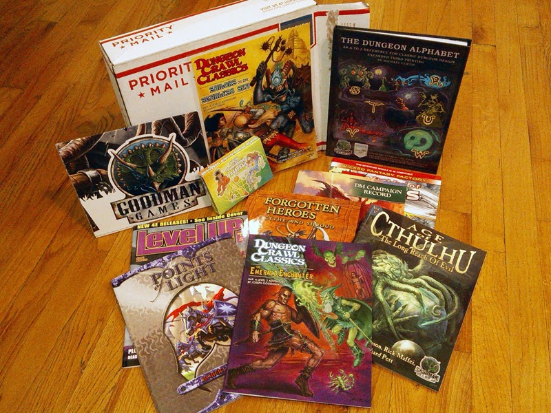 The Campaign Expanse: Goodman Games 2013 Holiday Grab Bag Unboxing