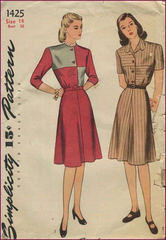 NewVintageLady: NVL's new sew along: The Plain Pattern Project