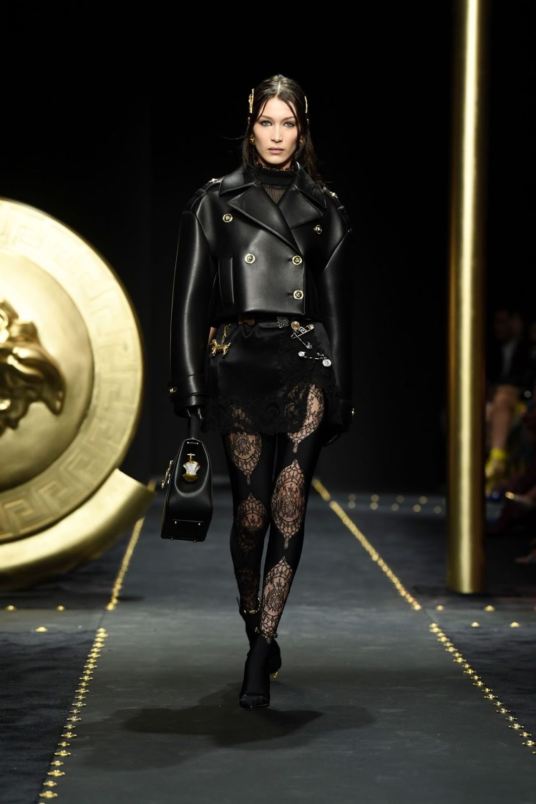 Model Crush: Bella Hadid walks Versace runway