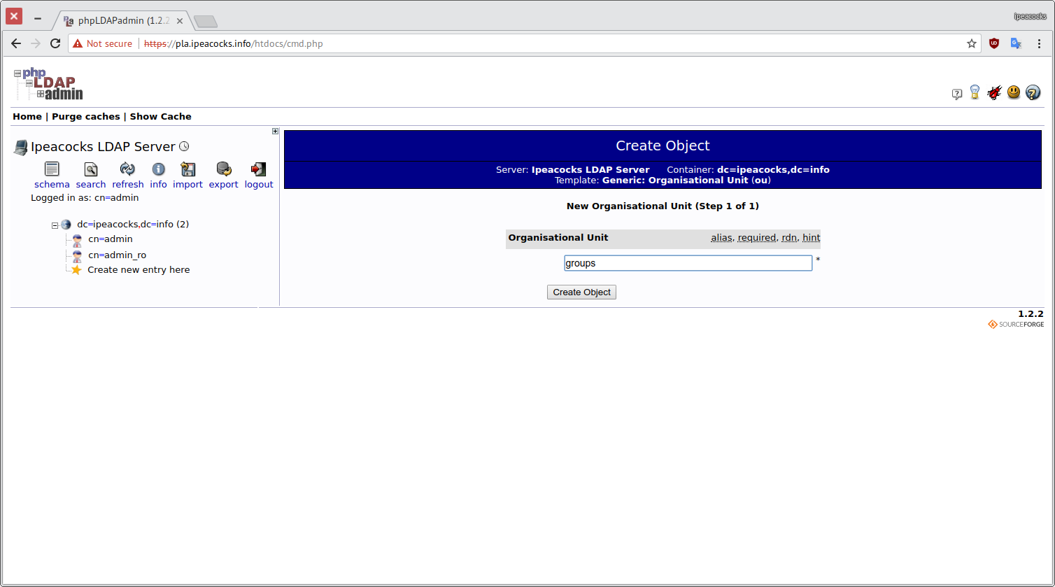 ipeacocks blog: OpenLDAP Server. Part I: Setup And Configuration. phpLDAPadmin