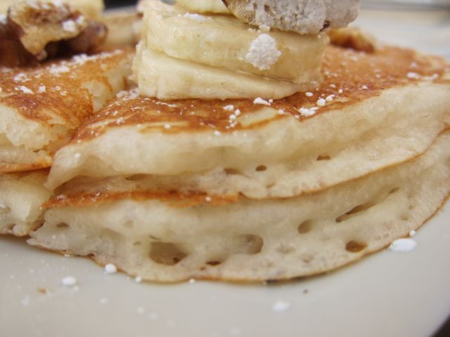 Review: Corner Bakery Cafe - Banana Walnut Pancakes | Brand Eating