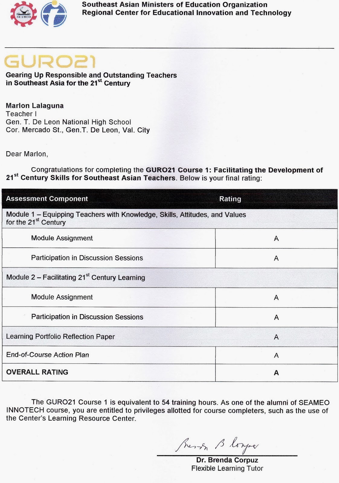 The Journey of a Brave Teacher: GURO21 Oral Revalida and Graduation
