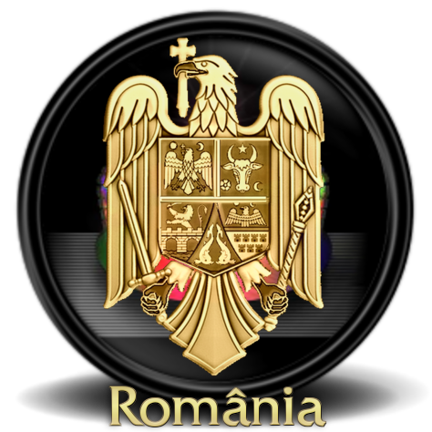 Român,Românesc,România: România Logo Icon 3D
