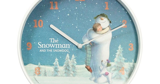 Hoshiikamo Times : Scandinavian stories: スノーマンオリジナル掛け時計 - The Snowman ...