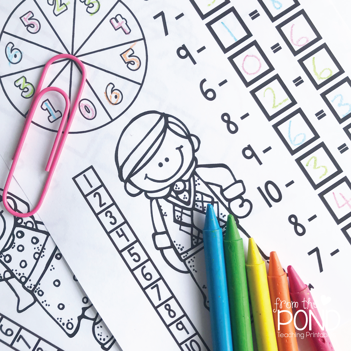 Subtraction Spin Games | From the Pond