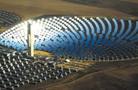 electricidad: central termica solar