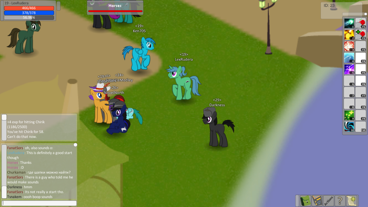 Equestria Gaming: The Pony Room MMO - First impressions