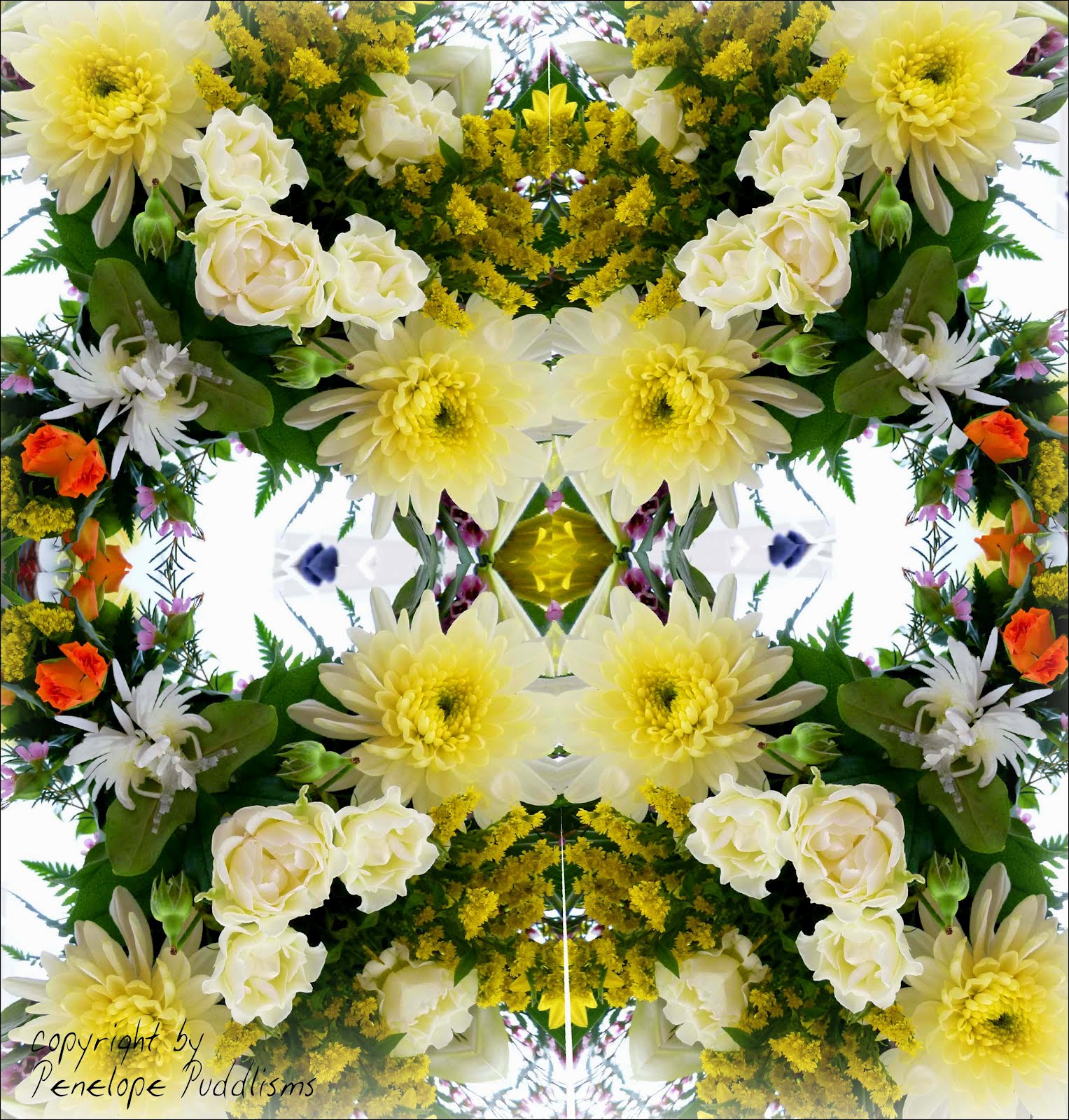 Musings of A Puddlist In B.C.: Peek Into My Kaleidoscope Florals