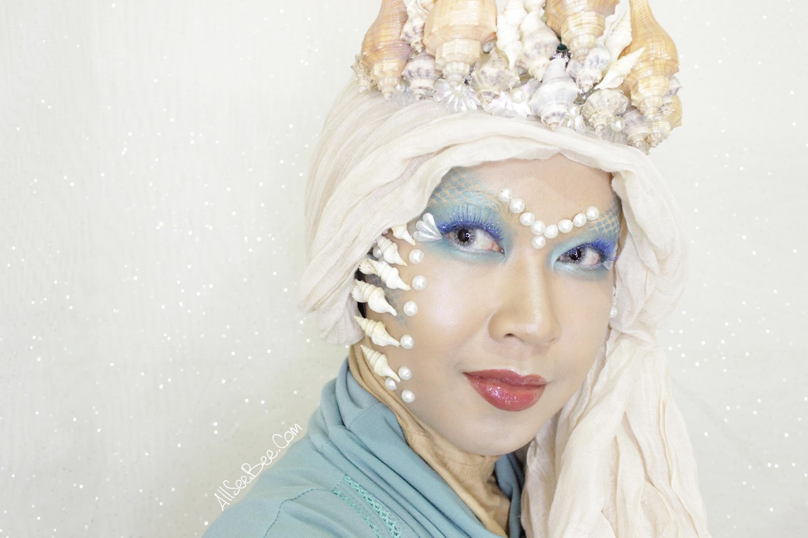 [Tutorial] Sea Goddess Makeup