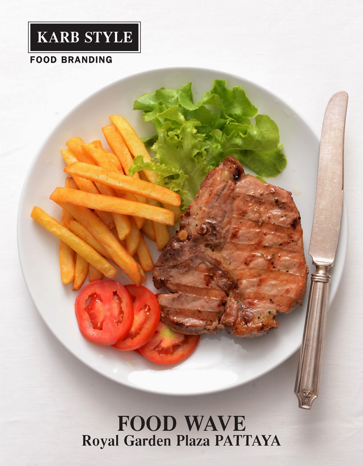 American Food - FOOD WAVE, Royal Garden Plaza PATTAYA.