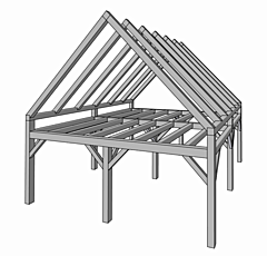 Shelter Blog: Own Our 24x24 Timber Frame Kit