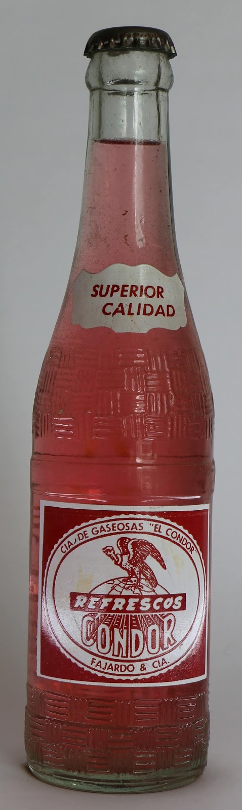 COLECCION BOTELLAS GASEOSAS COLOMBIA: CONDOR