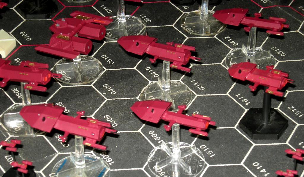 Irishserb's Miniatures Adventure: Star Fleet Battles Fleets: Kzintis