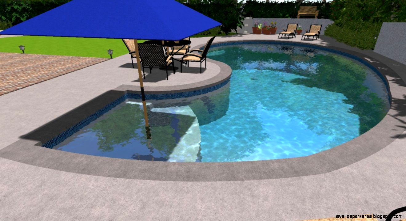 3D Swimming Pool Design | Wallpapers Area