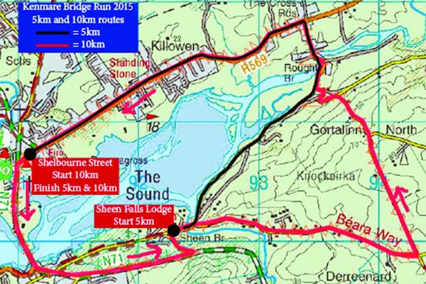 Running in Munster, Ireland: Notice...Kenmare Bridge Run 5k & 10k road ...