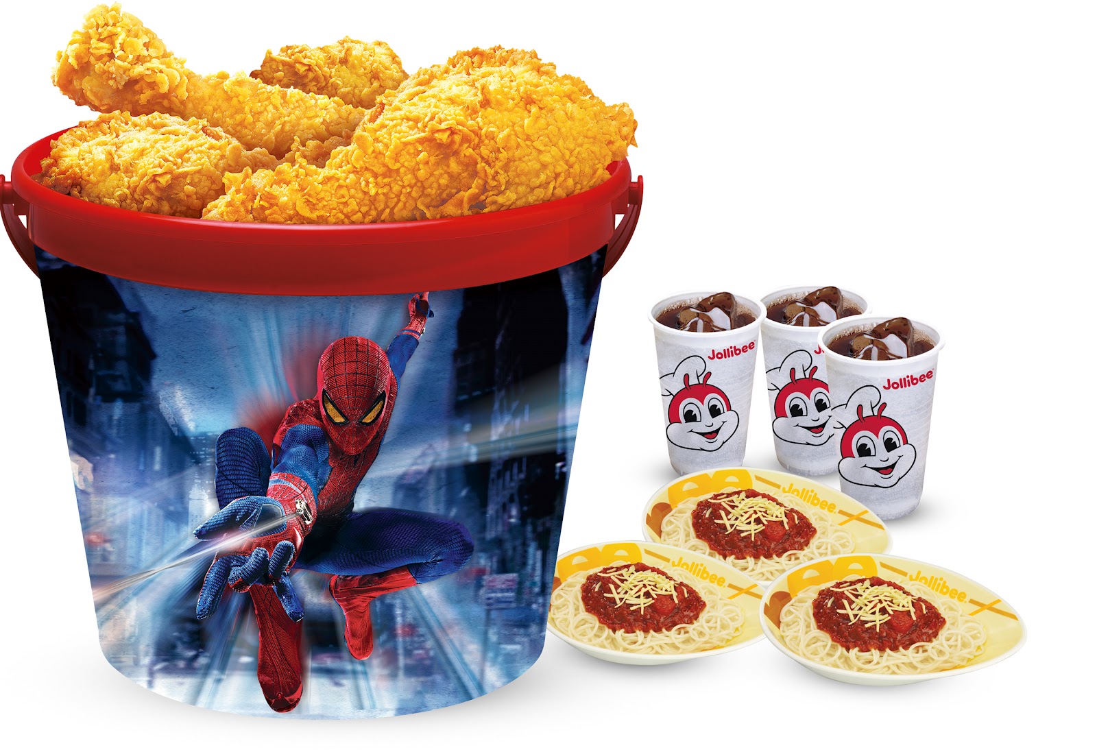 The Amazing Spider-Man toys from Jollibee