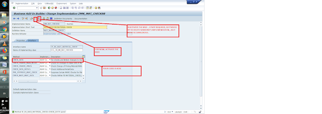 SAP for Abapers: IMPLEMENT BADI FOR MM01