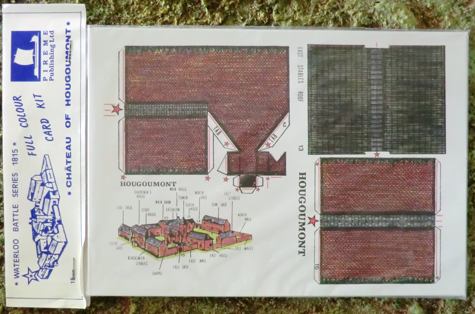 Not just old school wargaming: Waterloo Project: Making the buildings ...