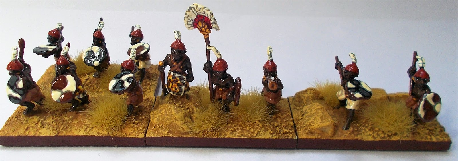 Rivals Ancient and Medieval Miniatures: Nubian DBA Army