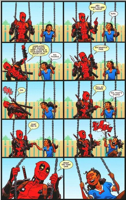 A filha de Deadpool... ou seria, Dadpool? ~ Universo Marvel 616