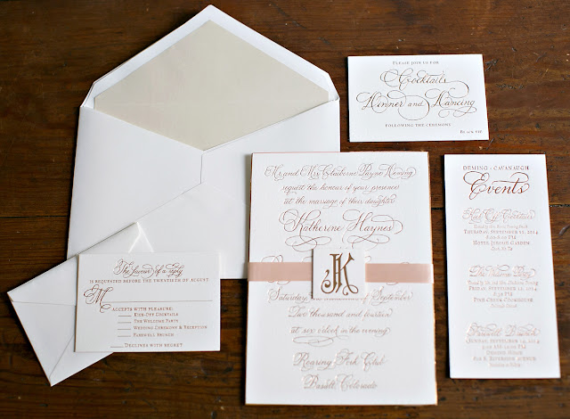 Nico and LaLa: Crazy for Copper Wedding Details