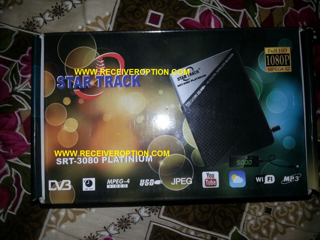 STAR TRACK SRT-3080 PLATINIUM HD RECEIVER CCCAM OPTION - How To Enter ...
