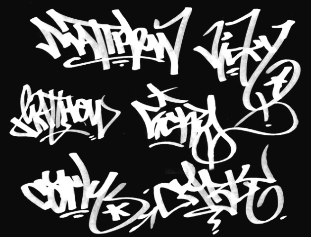 Wallpapaer Graffiti Online: Graffiti Tag Letters