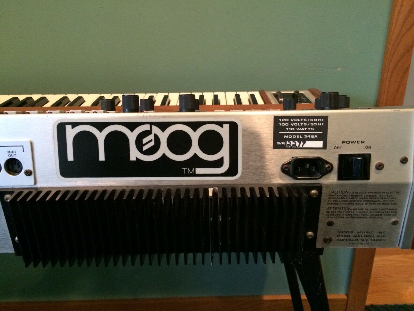 MATRIXSYNTH: MOOG Memorymoog Plus Keyboard Synthesizer SN 2277 w ...