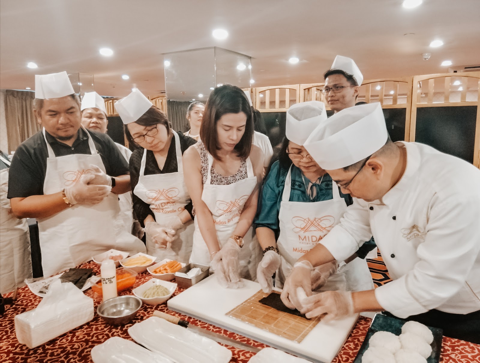 Midas Hotel holds Japanese Cooking Class for Midas Royale Club members ...