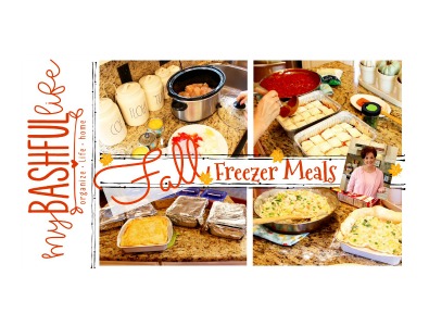 Fall Freezer Meals | My Bashful Life