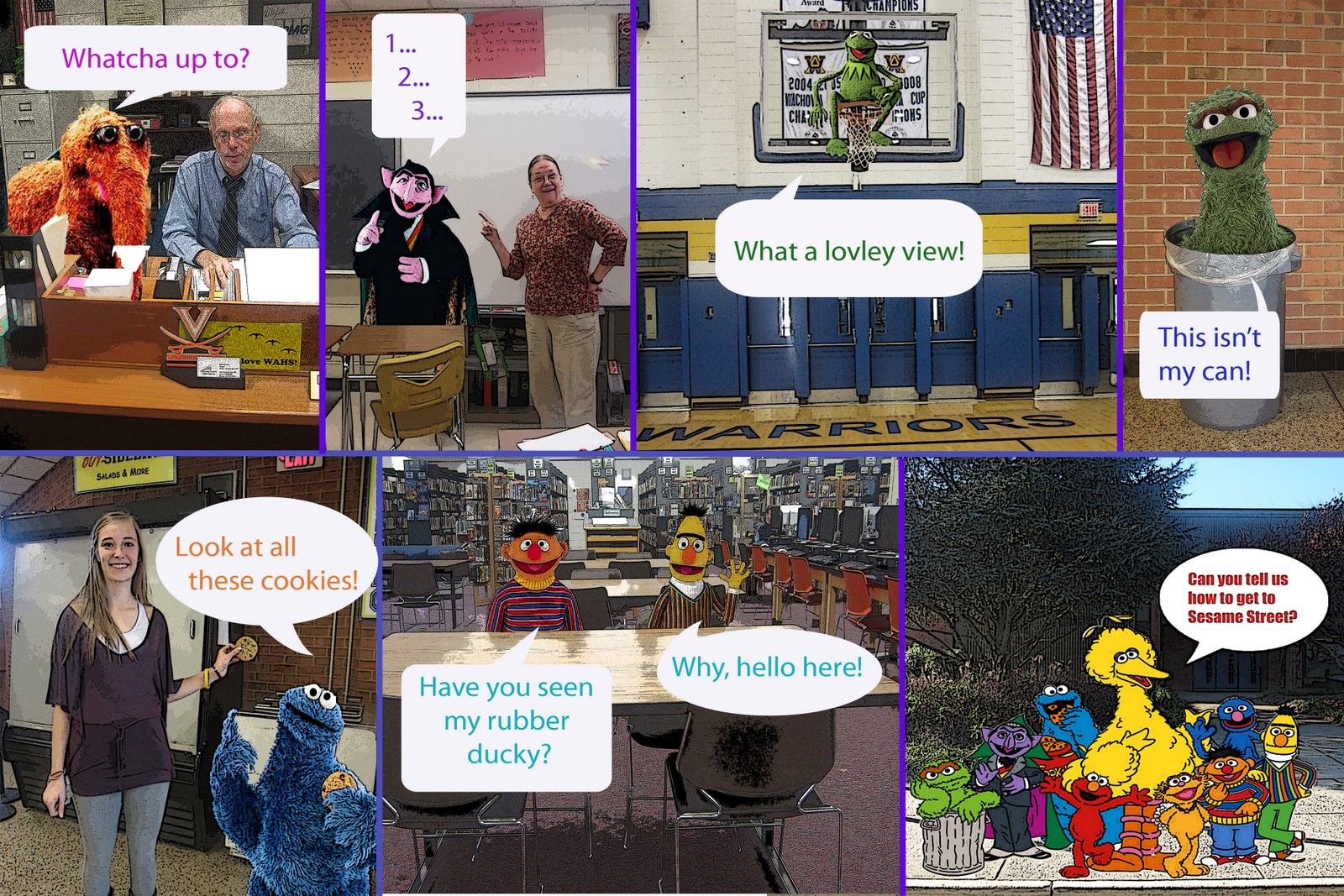 Blog by Abby Sewell: Sesame Street Cartoon