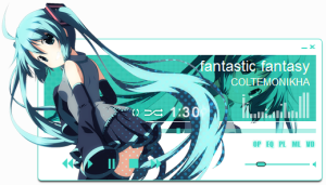 Skin Winamp Hatsune Miku | AnimeSkin