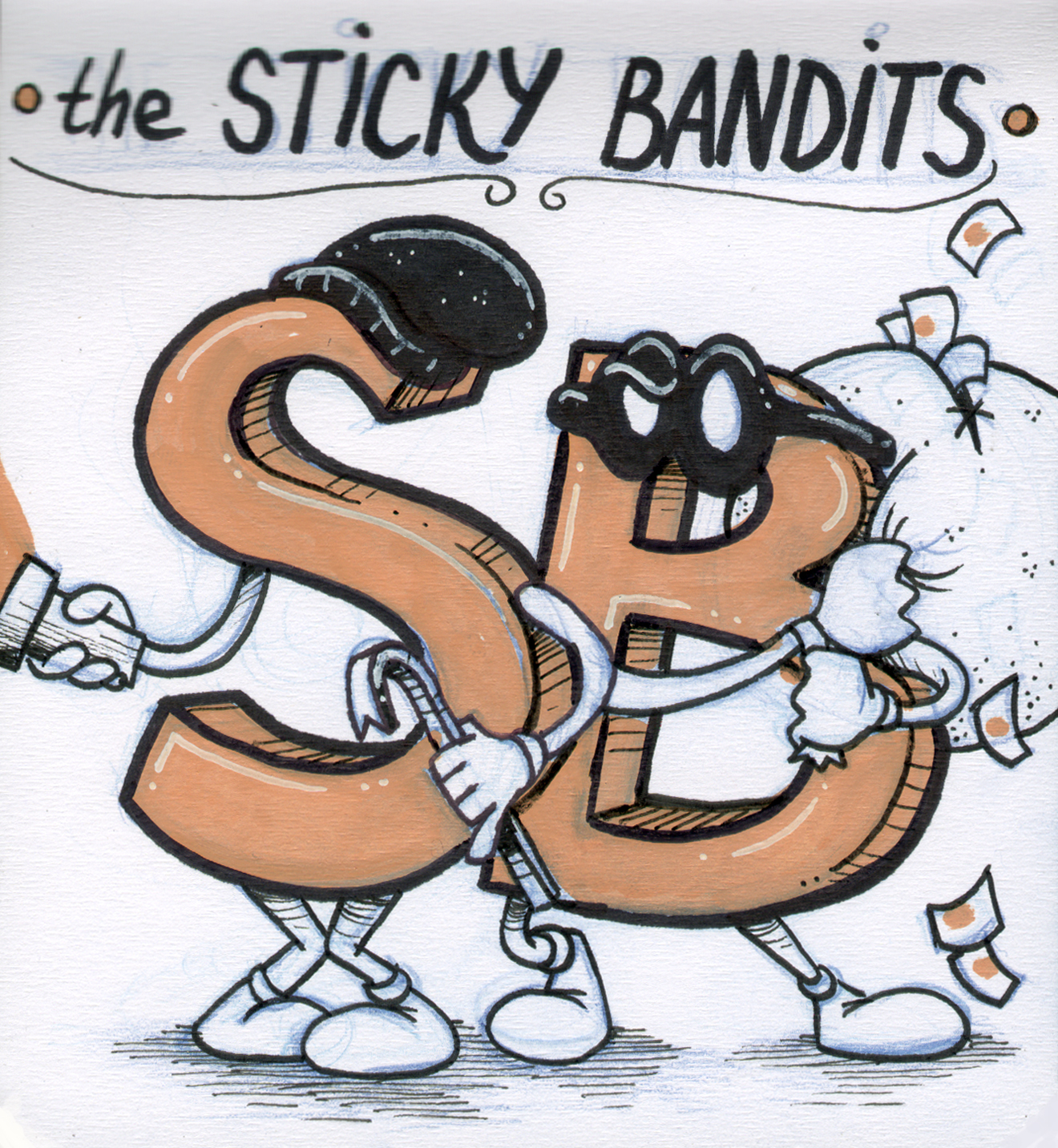 Is it Art or Streetart?: Sticky Bandits